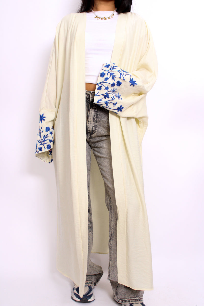 ZAHRA KIMONO - OFF WHITE – CHUN
